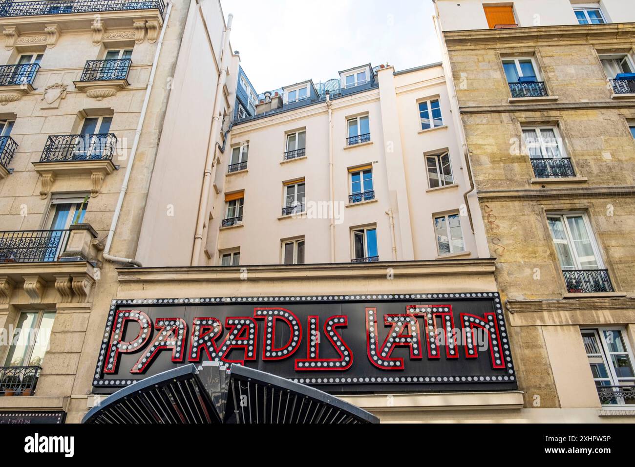 France, Paris, the Paradis Latin cabaret, built in the layout of the ...