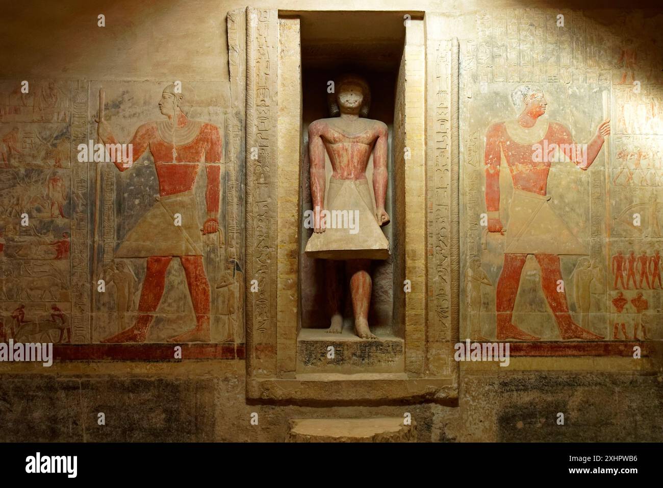 Egypt, Lower Egypt, Saqqara, Saqqara funerary complex, listed as World ...
