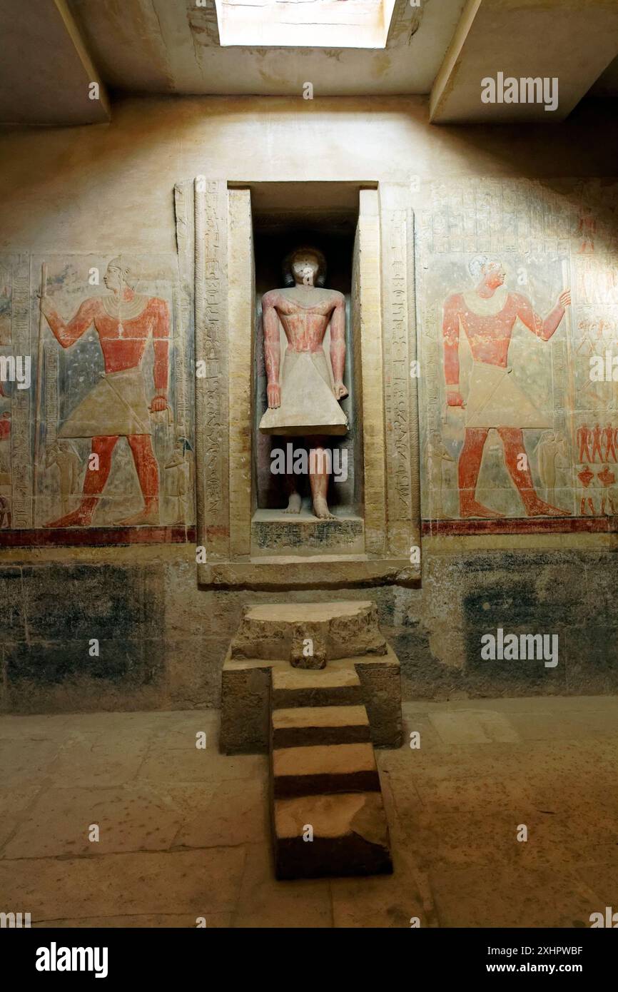 Egypt, Lower Egypt, Saqqara, Saqqara funerary complex, listed as World ...