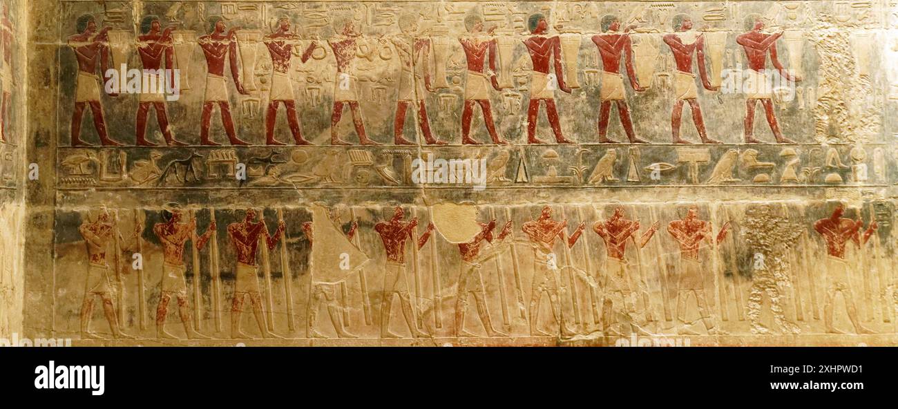 Egypt, Lower Egypt, Saqqara, Saqqara funerary complex, listed as World ...