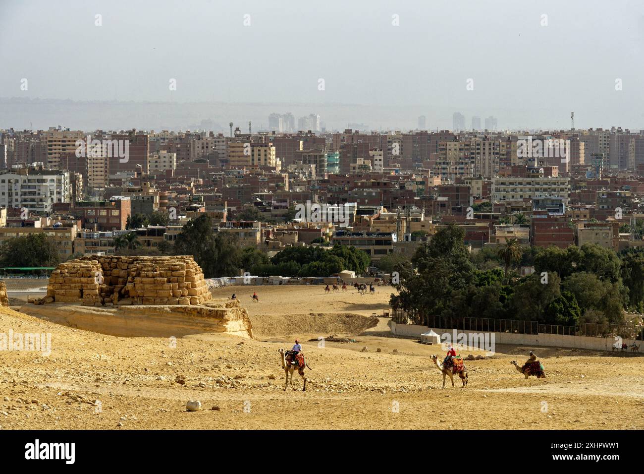 Egypt, Cairo, Giza, listed as World Heritage by UNESCO, and Cairo in ...