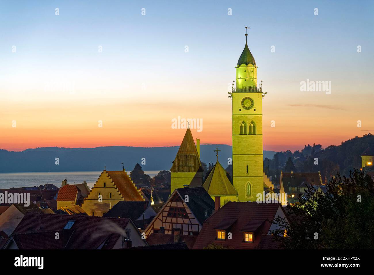 Germany, Baden Wurttemberg, Lake Constance (Bodensee), Uberlingen, Old ...