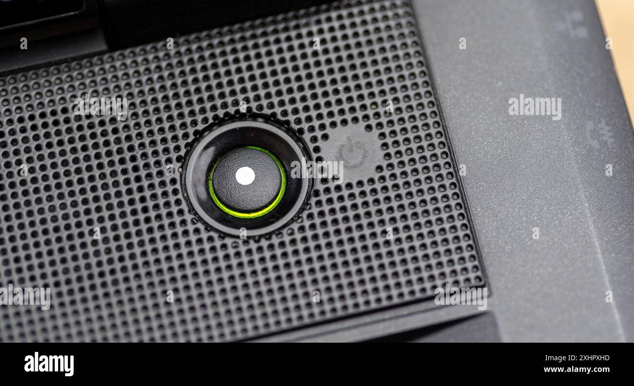 New power button turning on hi-res stock photography and images - Alamy