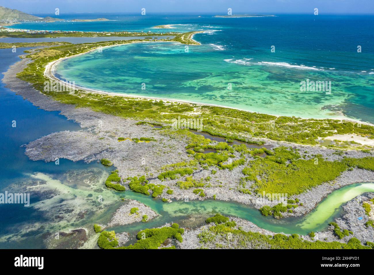 France, Lesser Antilles, French West Indies, Saint-Martin, Baie de l ...