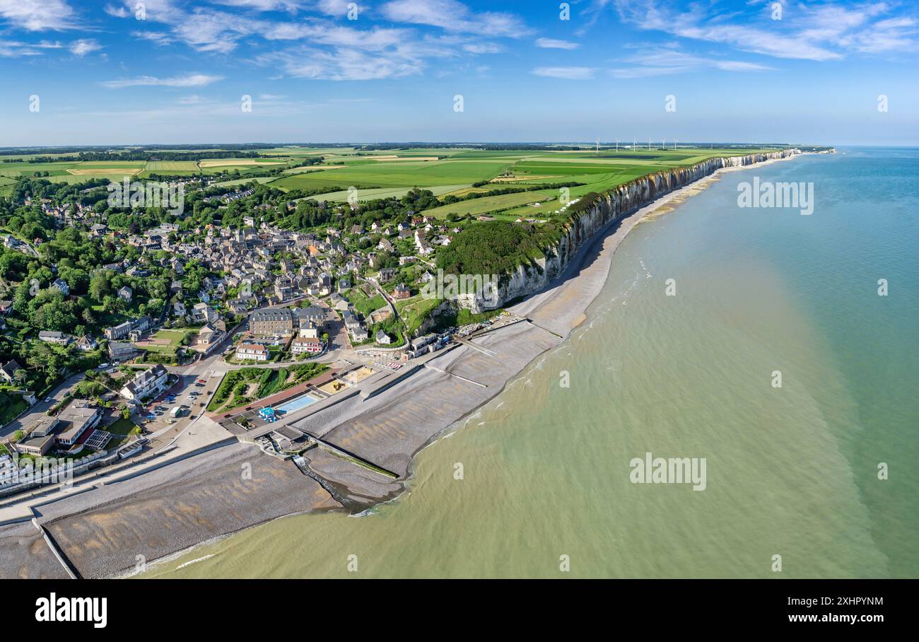 France, Seine Maritime, Veules les Roses, The Most Beautiful Villages ...