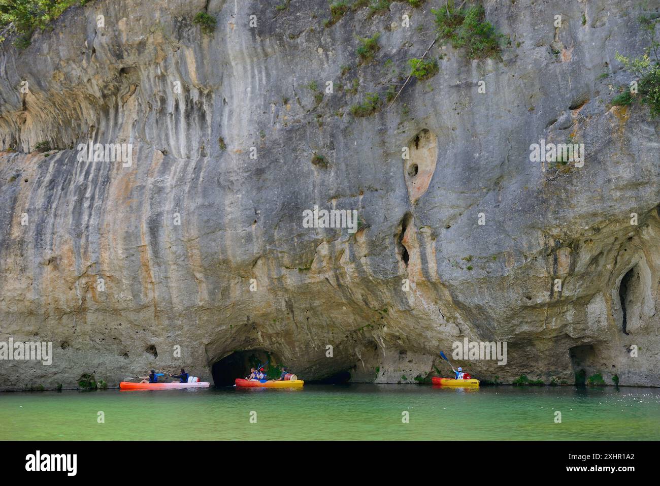 France, Lozere, Gorges du Tarn, Cirque de Pougnadoires Stock Photo - Alamy