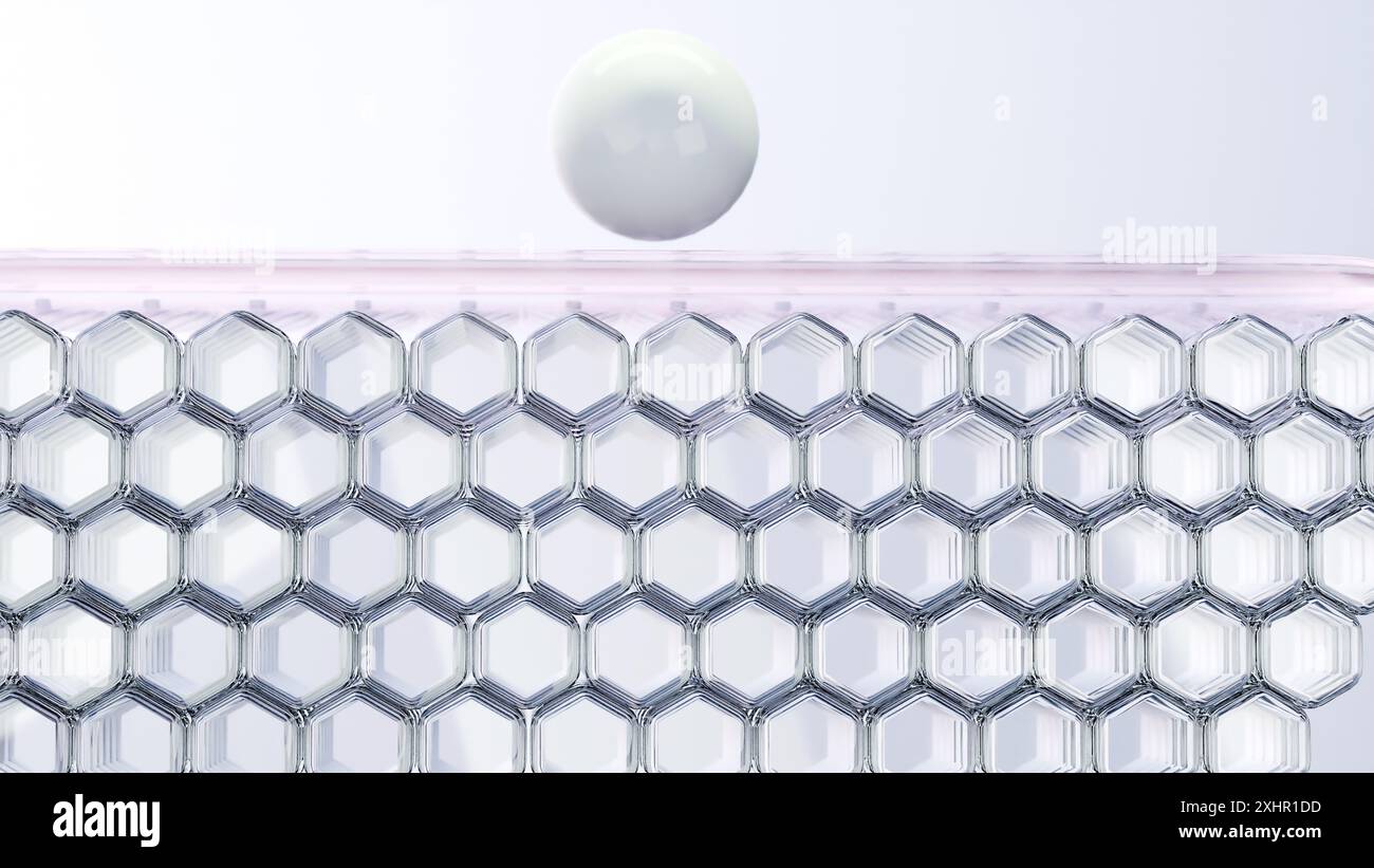 Sunscreen Cream or serum drop, Ultraviolet shield reflect UV sun light ...