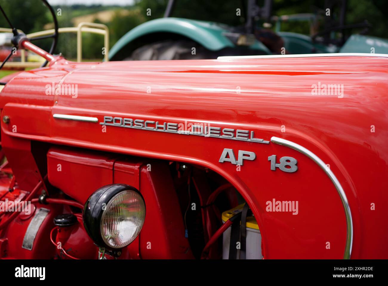 Iserlohn Gruermannscheide, NRW, Germany. 13th of July 2024. Old school ...