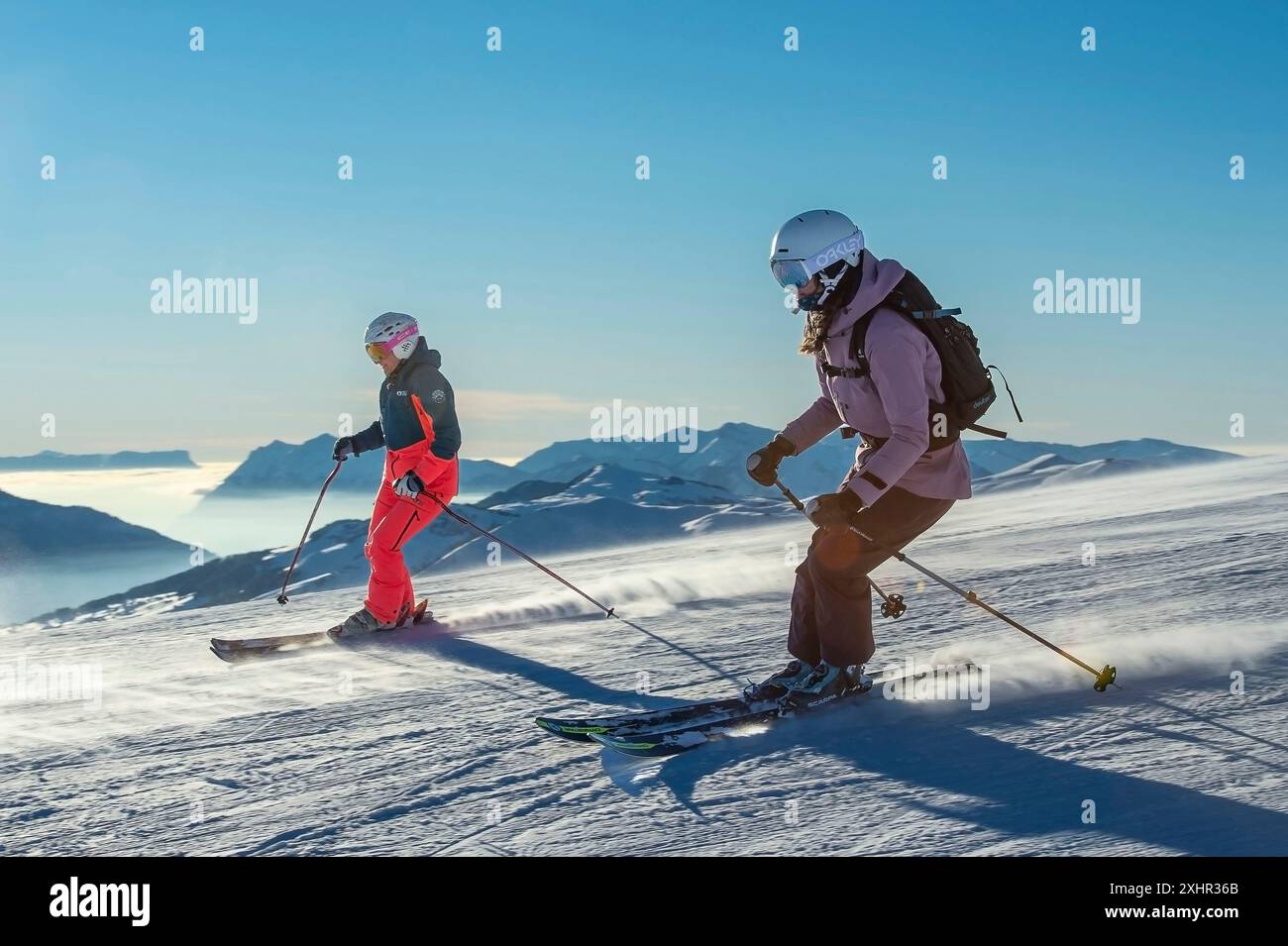 France, Haute Savoie, Mont Blanc massif, Val Montjoie, les Contamines ...