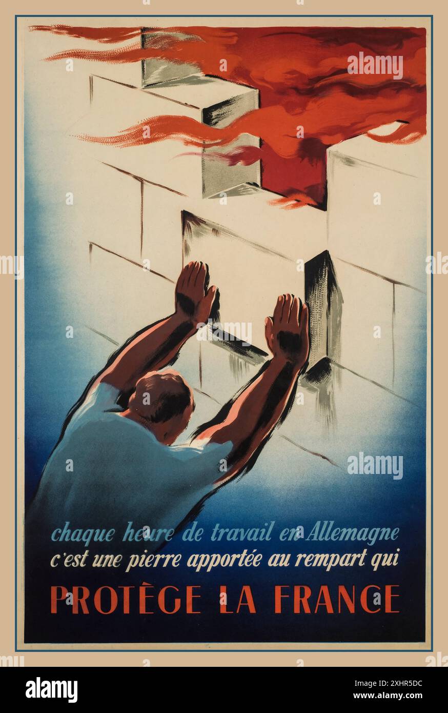 Nazi germany chaque heure de travail en allemagne hi-res stock ...