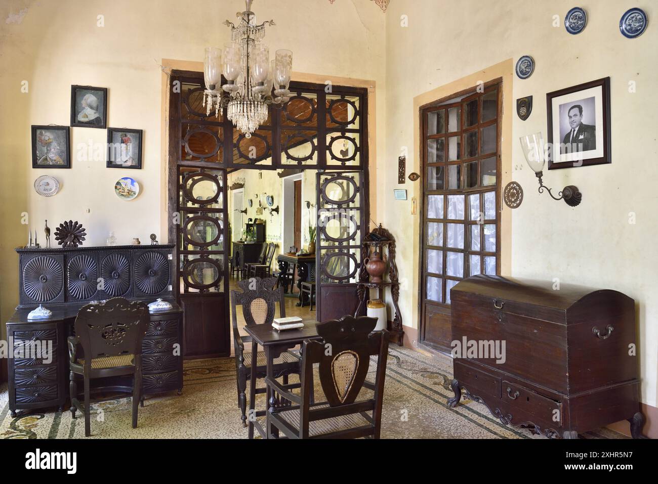 India, Goa, Chandor, Pereira Braganca House Stock Photo - Alamy
