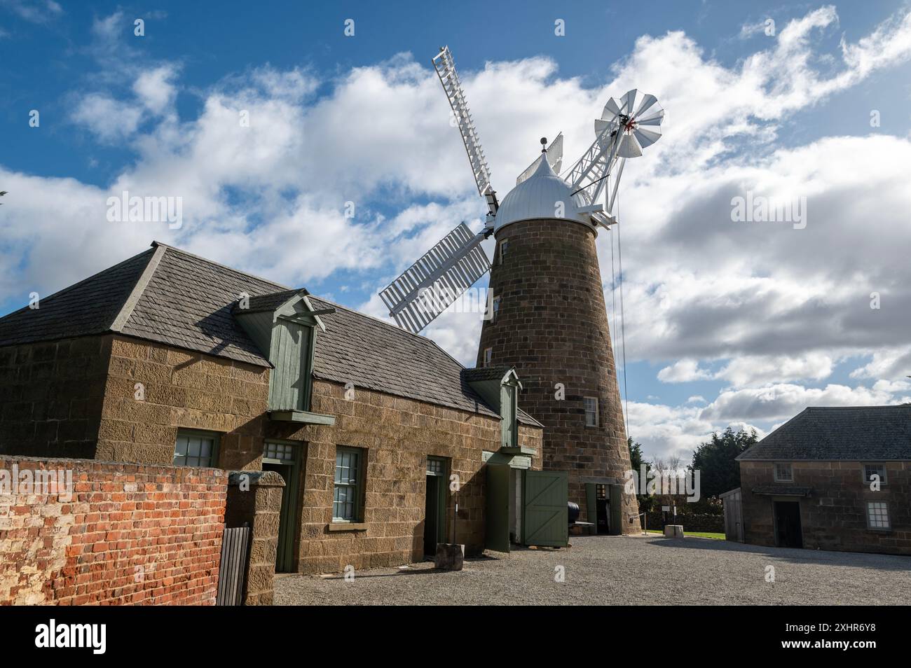 The Callington Mill was built in 1837 in Oatlands, Tasmania, Australia ...