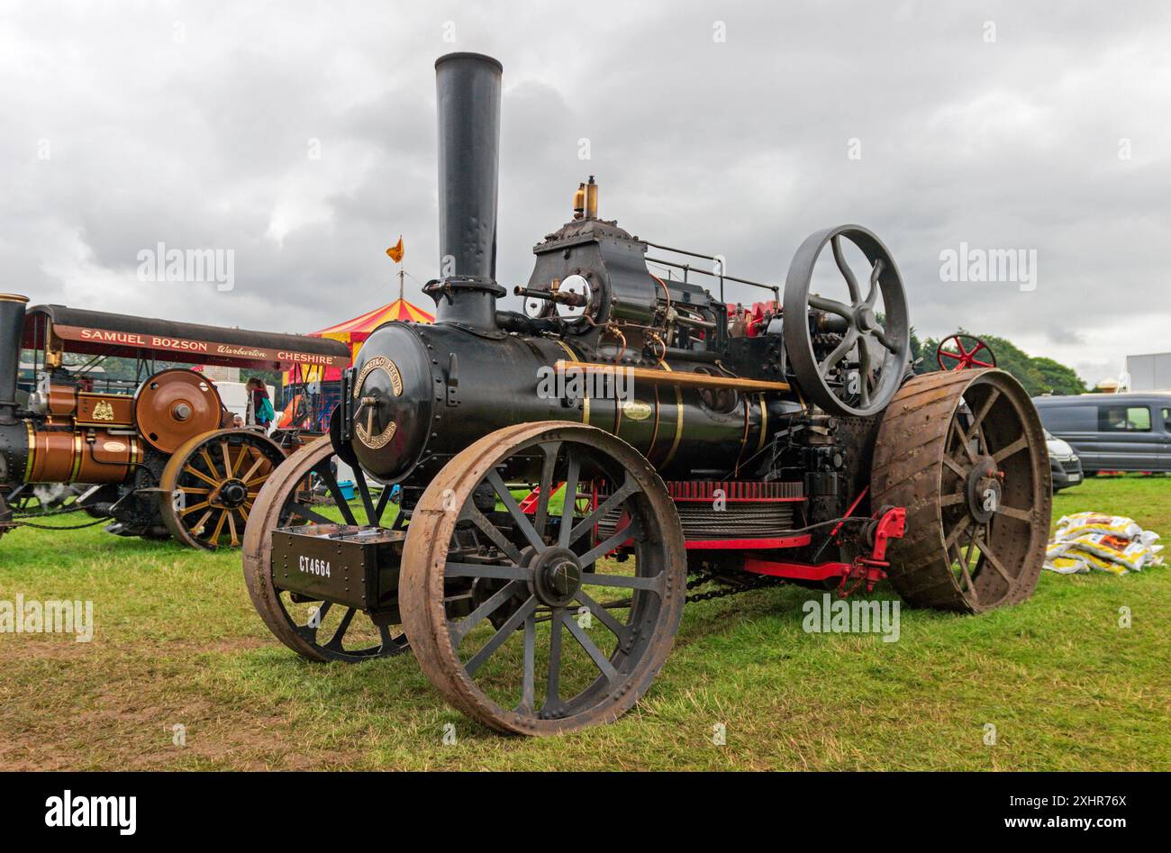 John Fowler traction engine. Cheshire Steam Fair 2024 Stock Photo - Alamy