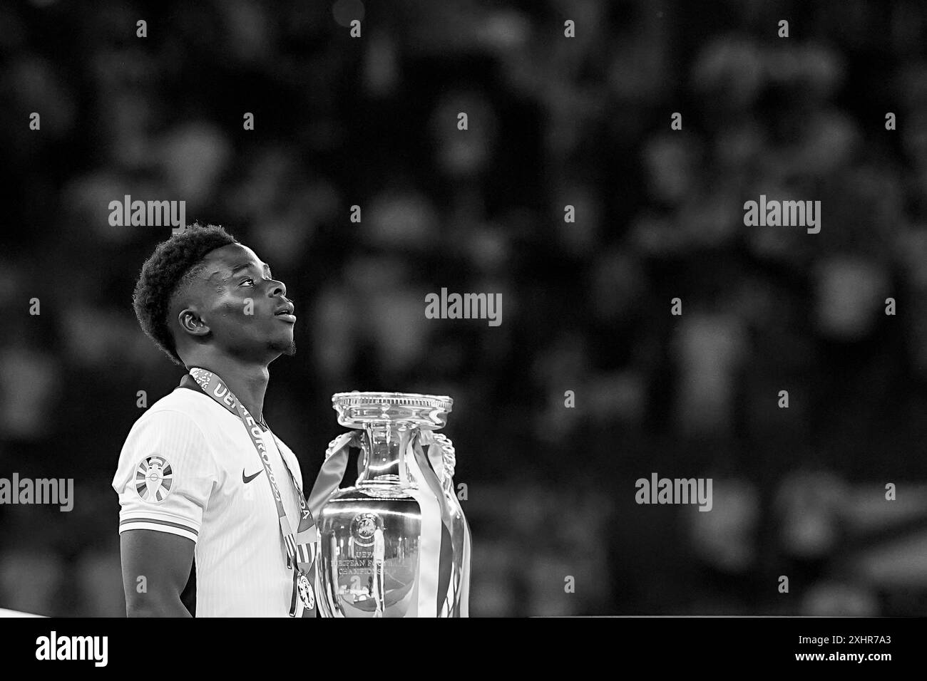 Bukayo saka england 2024 dejected Black and White Stock Photos & Images ...