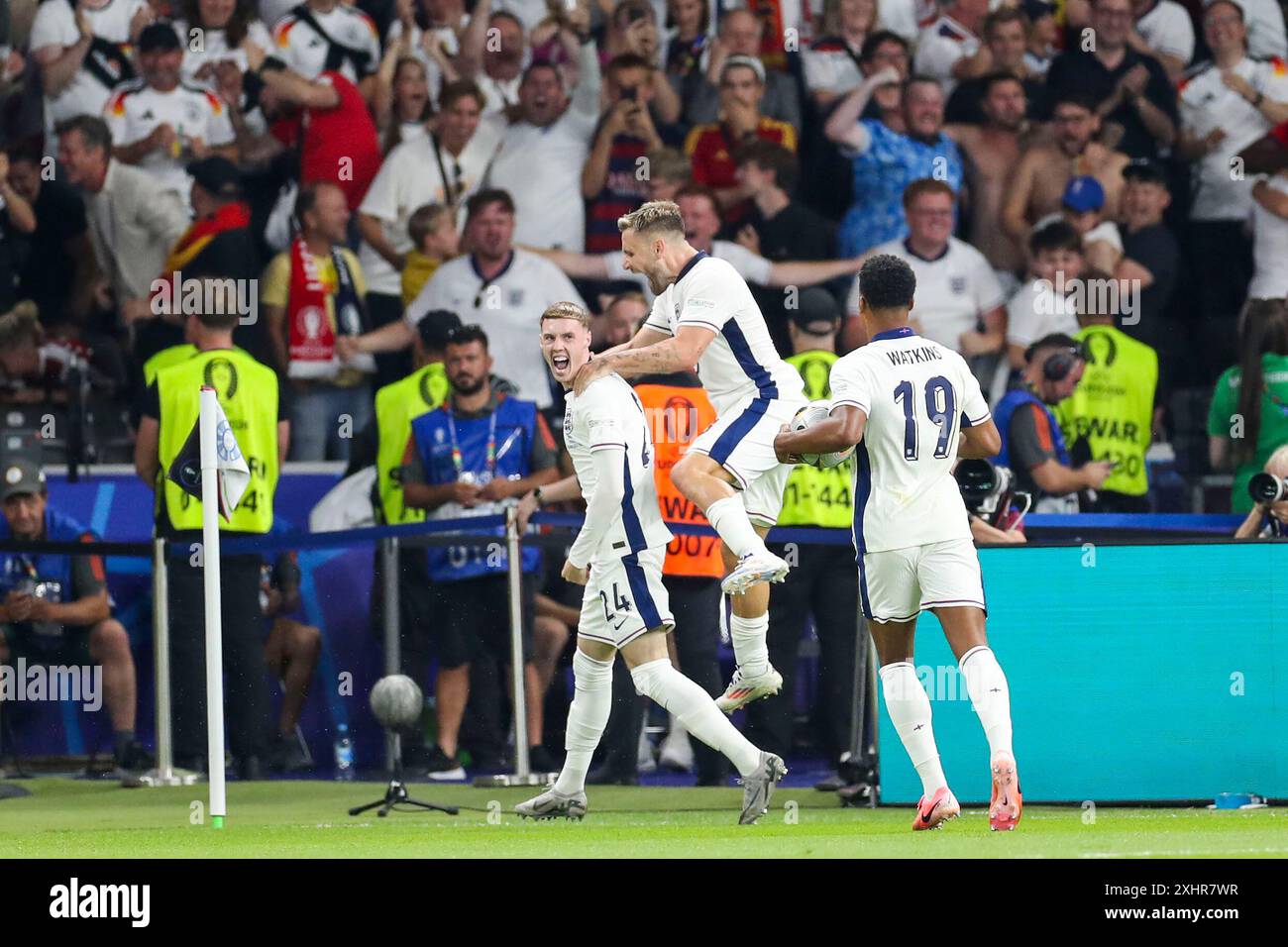 Berlin, Germany. 14th July, 2024. England Forward Cole Palmer (Chelsea ...