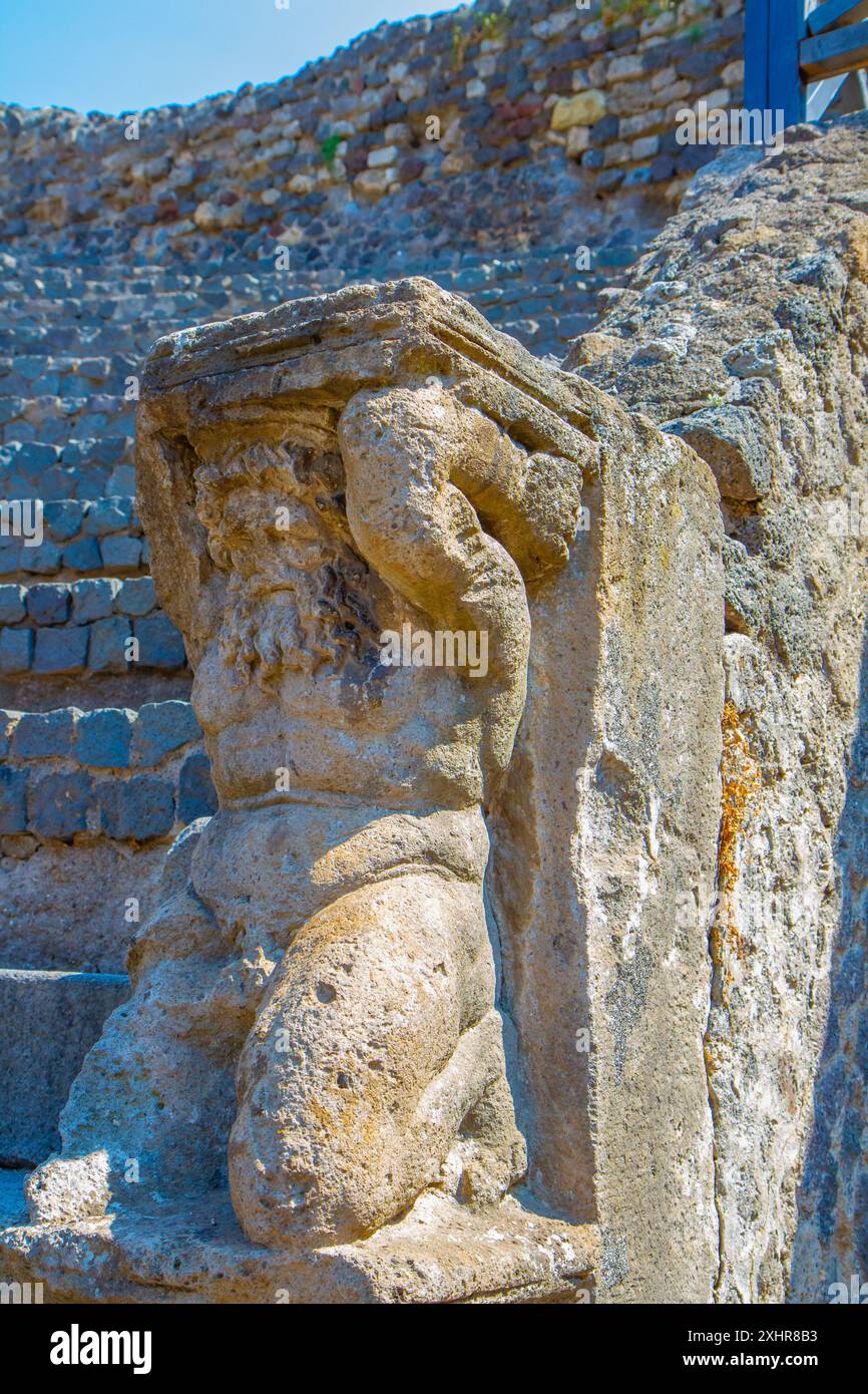Pompeiian theater hi-res stock photography and images - Alamy