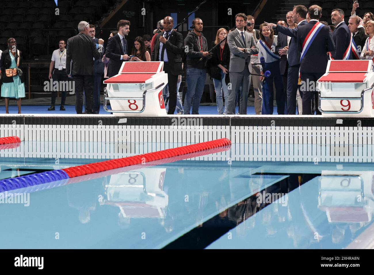 Nanterre, France. 15th July, 2024. France's Prime Minister Gabriel ...