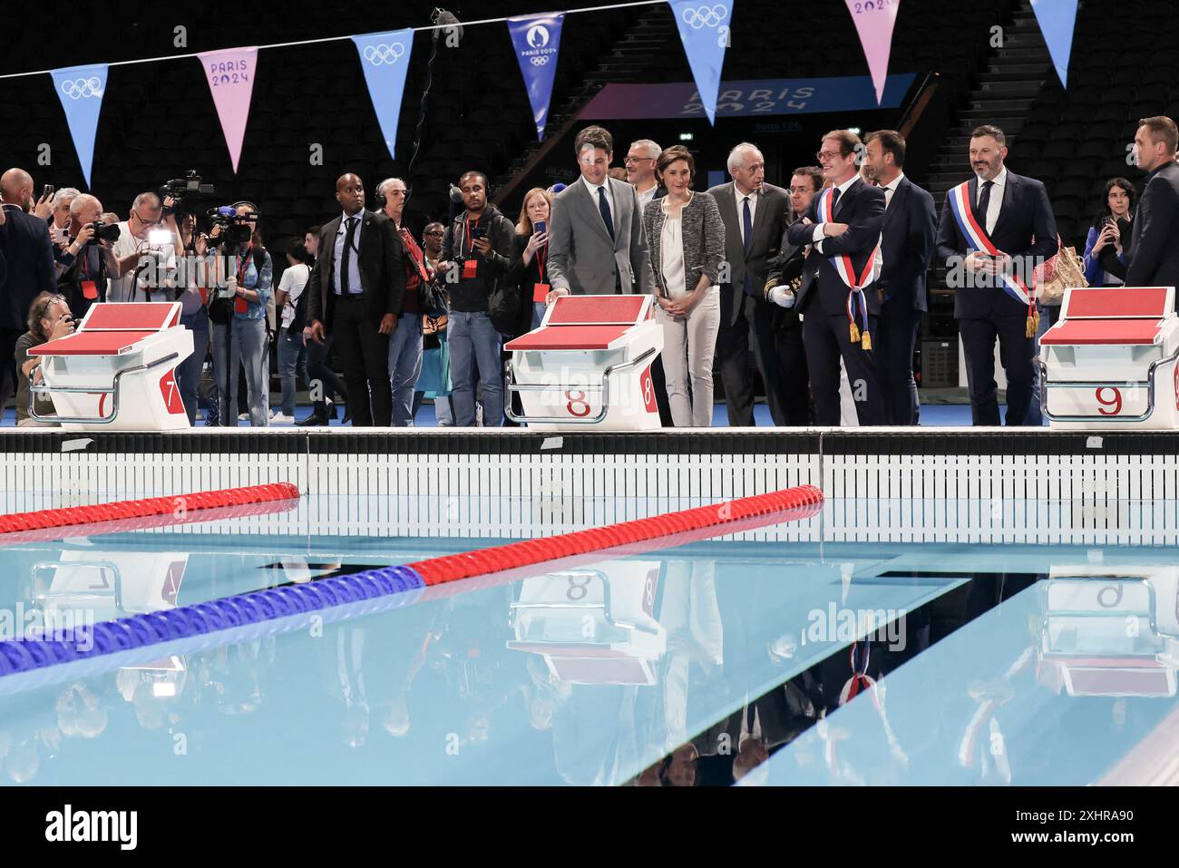 Nanterre, France. 15th July, 2024. France's Prime Minister Gabriel ...