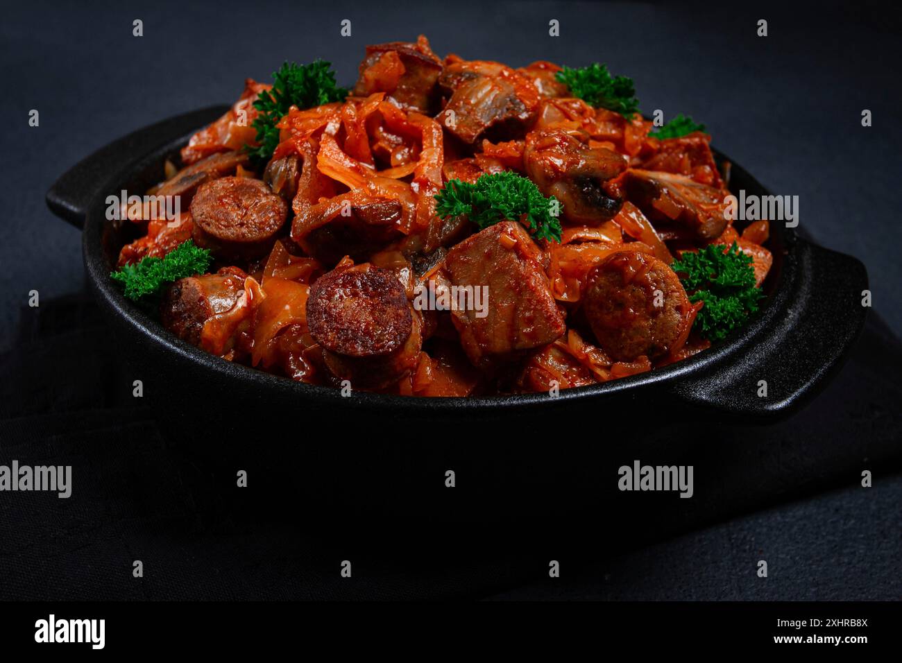 Bigos, bigus is a national Polish dish, made of cabbage and meat ...