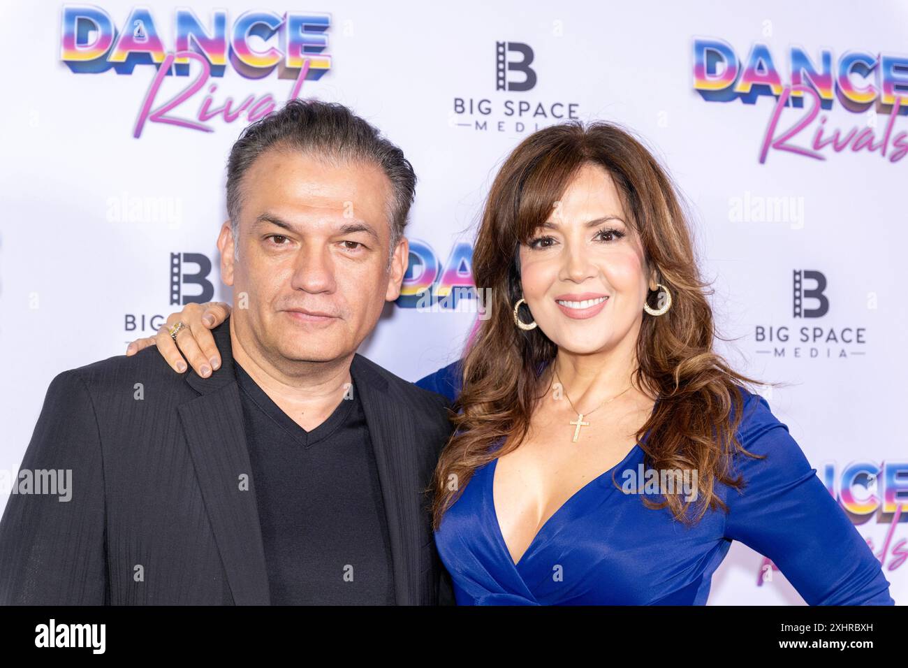 Los Angeles, USA. 14th July, 2024. Actor David Barrera, Actress Maria Canals-Barrera attend Los ...