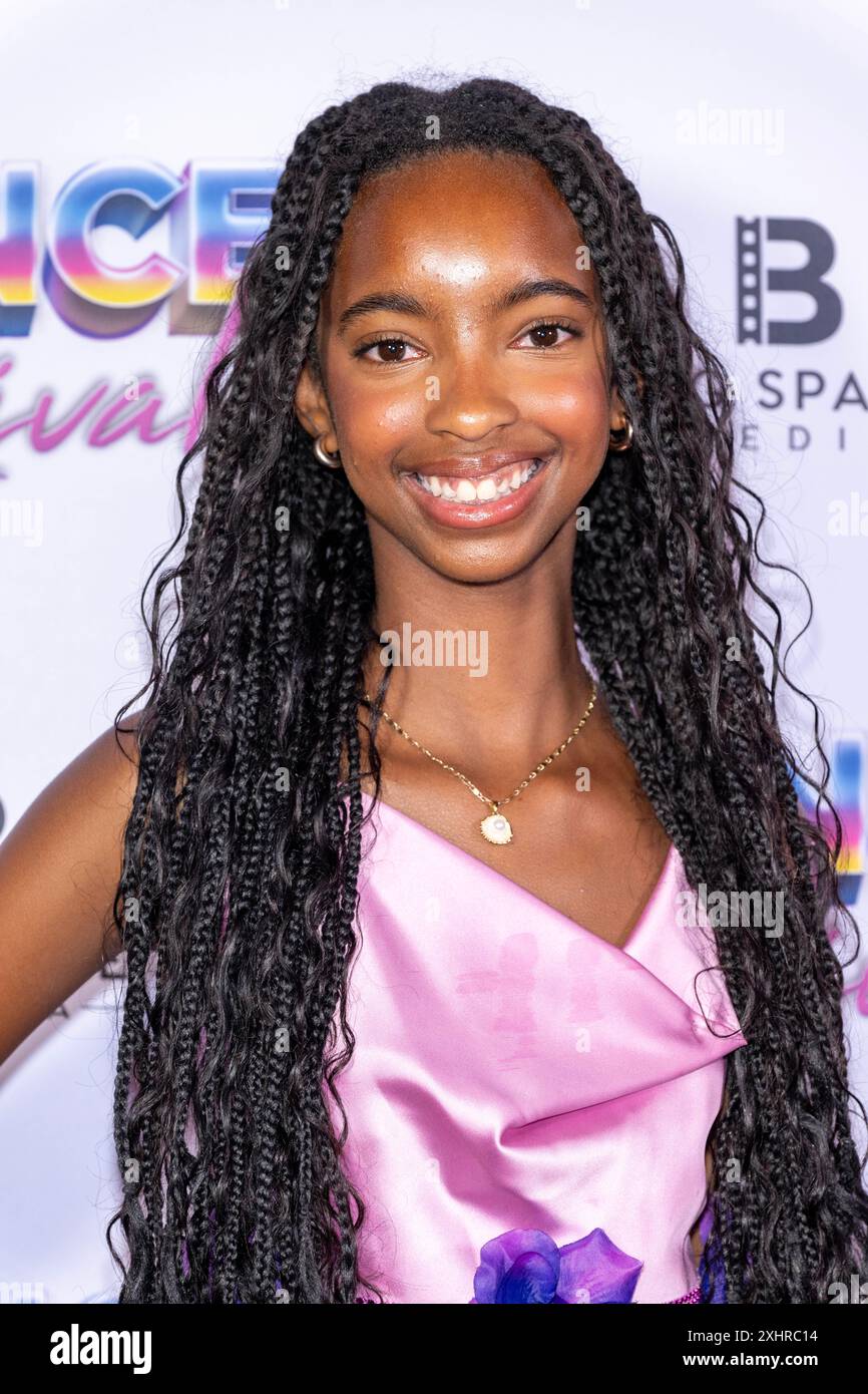 Los Angeles, USA. 14th July, 2024. Model, Actress Aliyah Harris attends ...