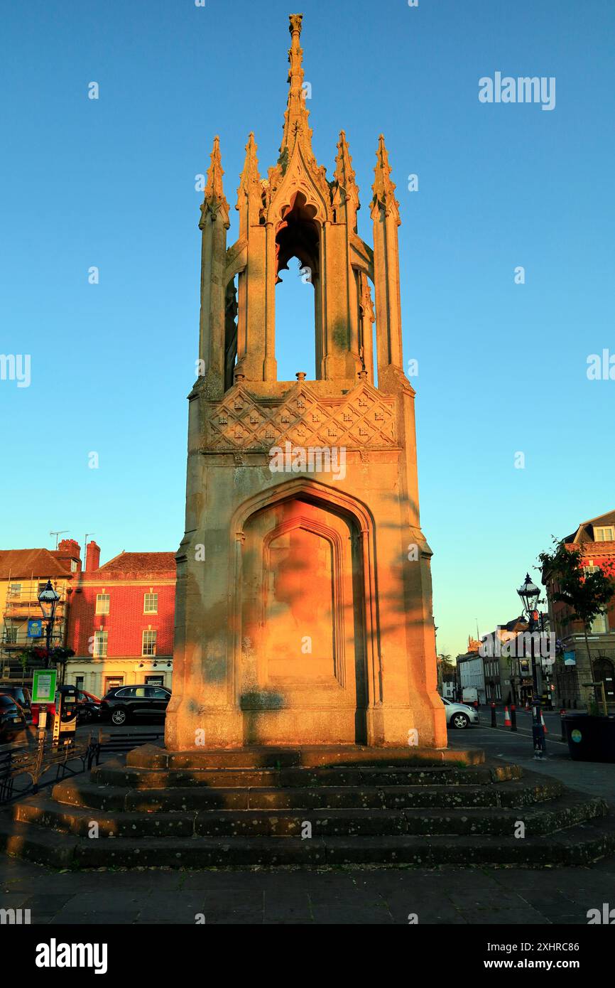 The Market Cross, Devizes town centre,. Taken July 2024. Summer Stock ...