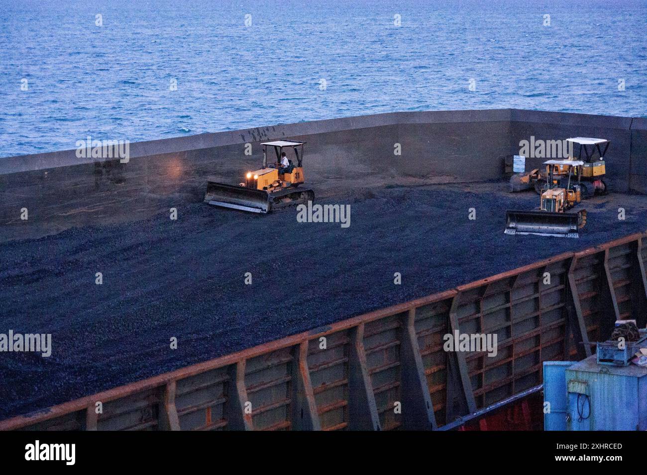 Borneo, Indonesia: The Floating Solution Coal Offshore Transshipment ...