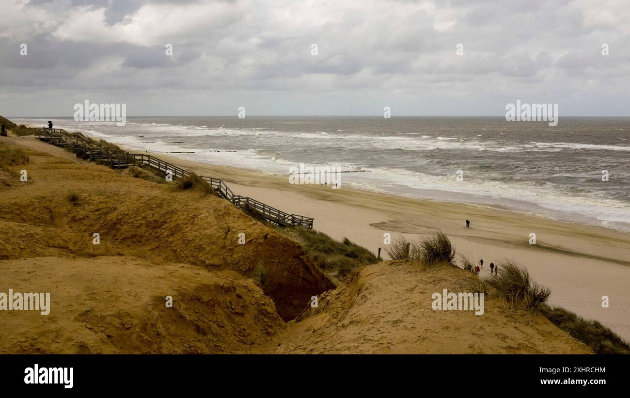 Beach on Sylt. Beach of Sylt Stock Photo - Alamy