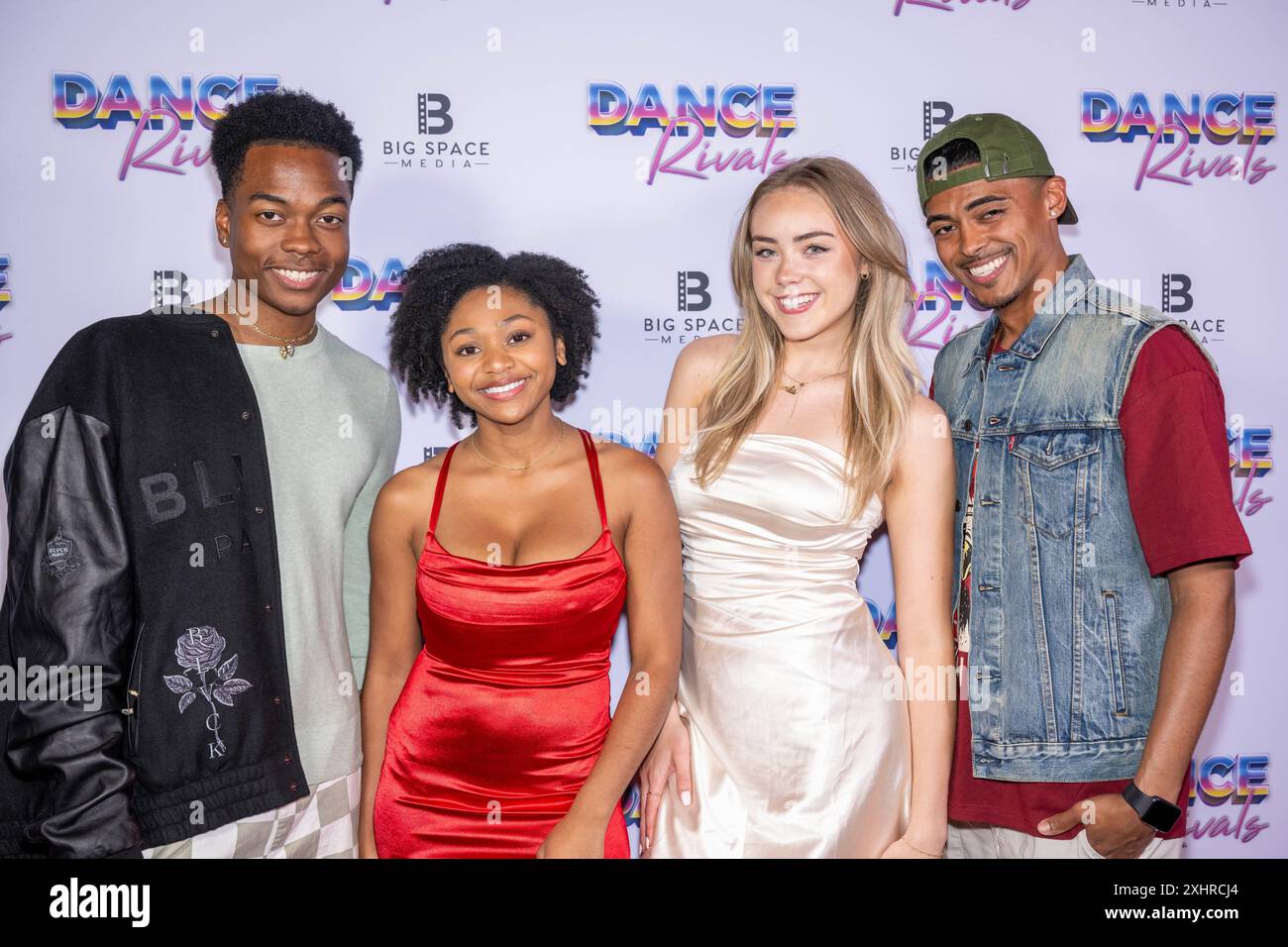 Los Angeles, USA. 14th July, 2024. Actor Nick Darnell, Actress Kiana ...