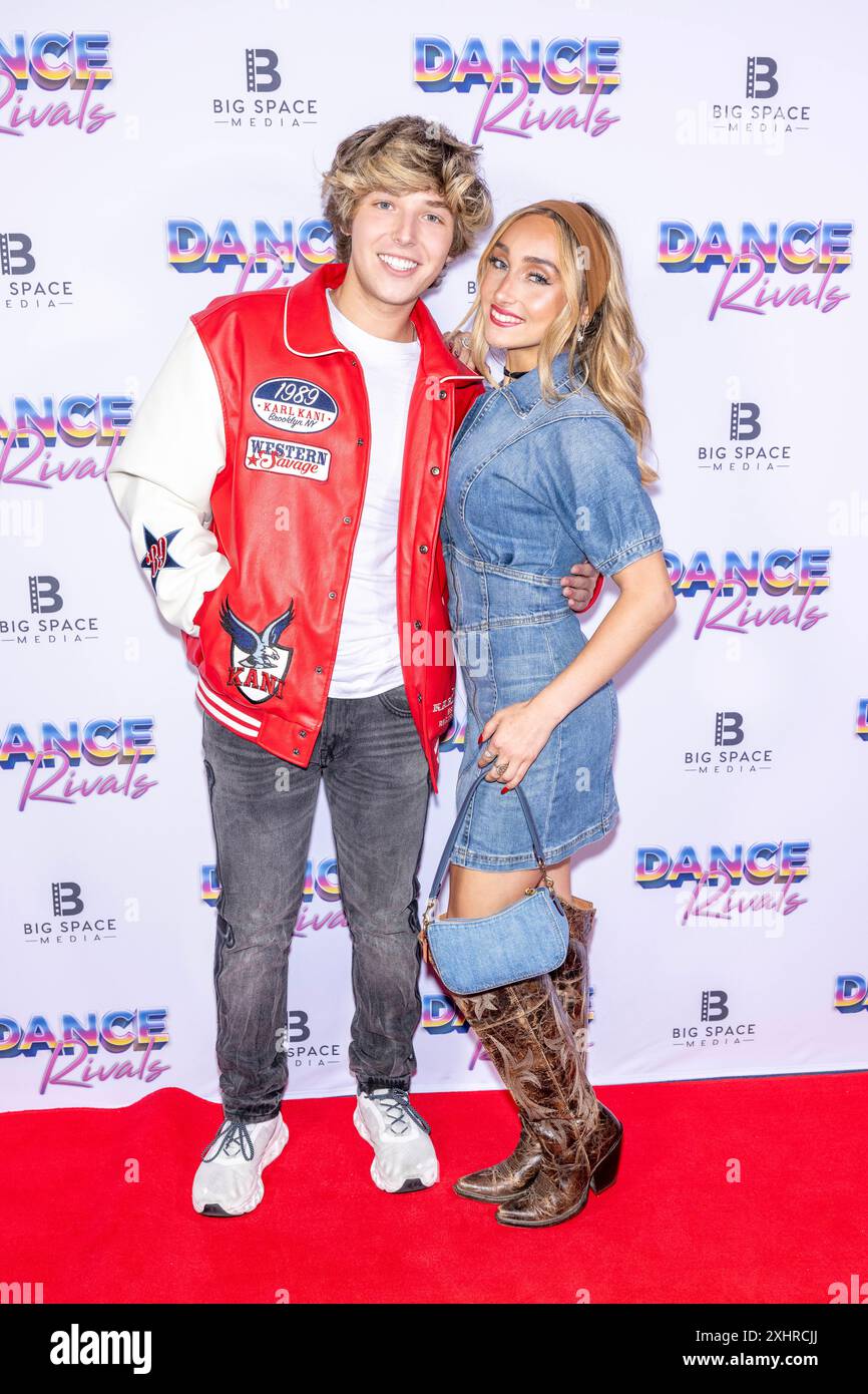 Los Angeles, USA. 14th July, 2024. Singer Dillon Ensor, Influenser ...