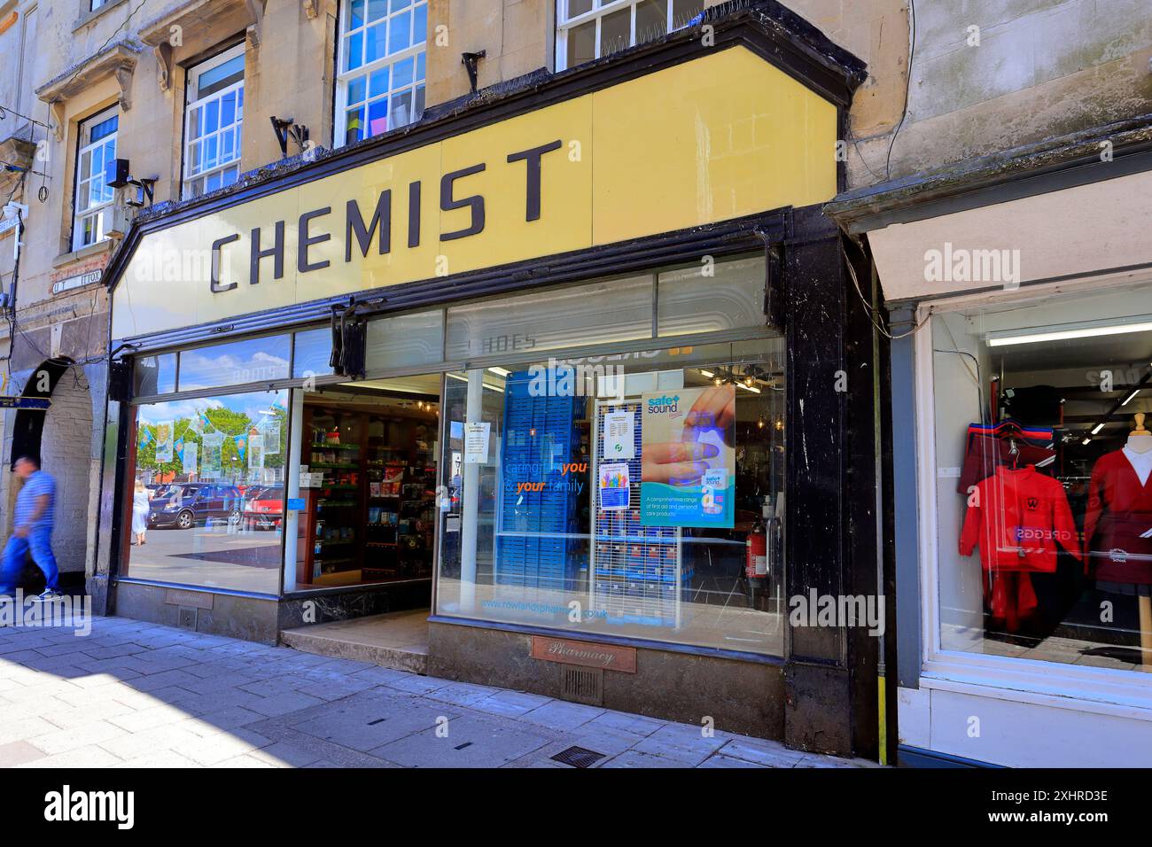 Chemist shop, Devizes town centre. Taken July 2024. Summer Stock Photo ...