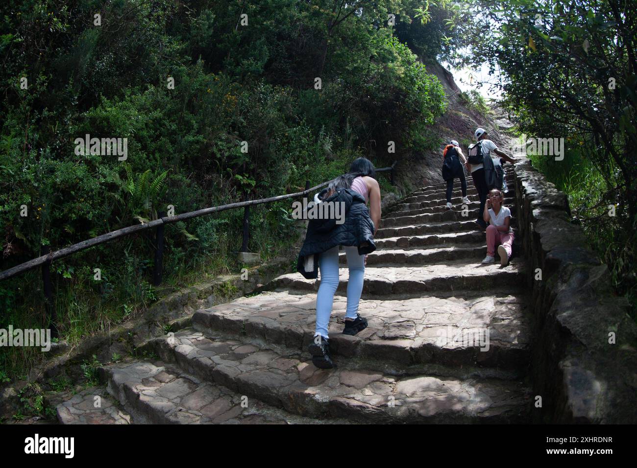 Bogota,Colombia, 3-1-2024. Tourist from Colombia and other countries ...