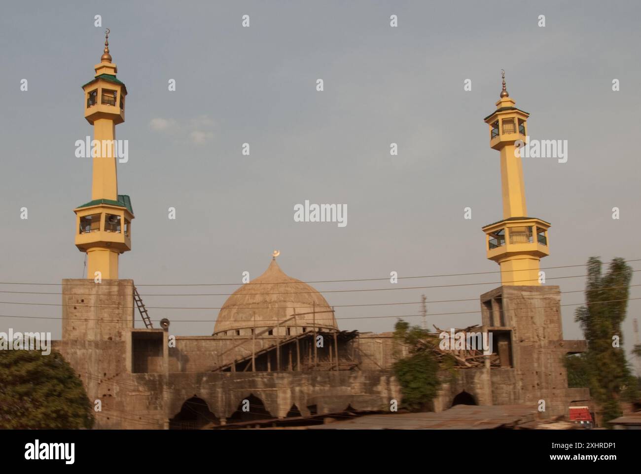 Mosque under construction, Abuja, Nigeria, Africa Stock Photo - Alamy