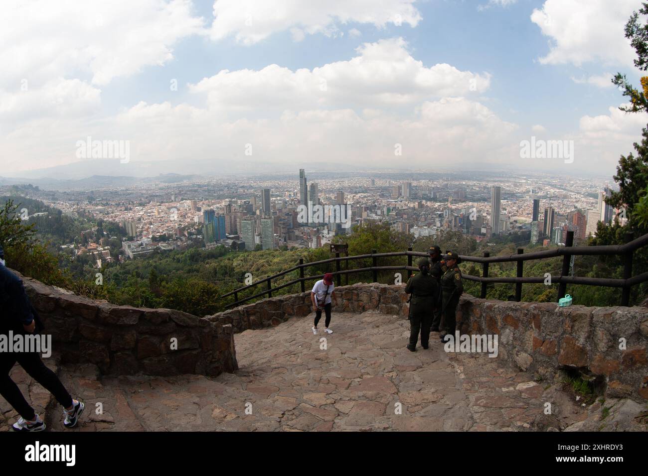 Bogota,Colombia, 3-1-2024. Tourist from Colombia and other countries ...