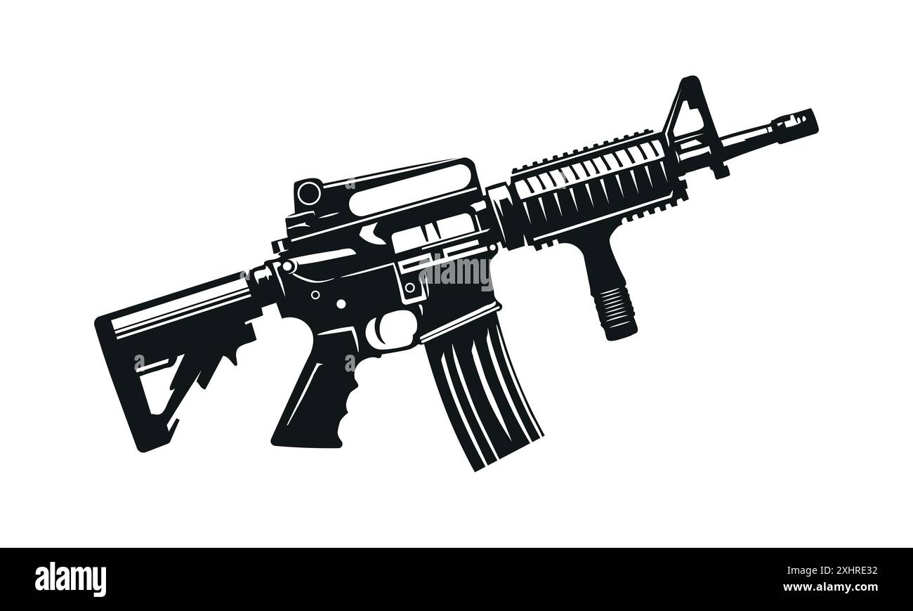 Ar15 Vector 558 Ar15 Vector Stock Vectors And Vector Art