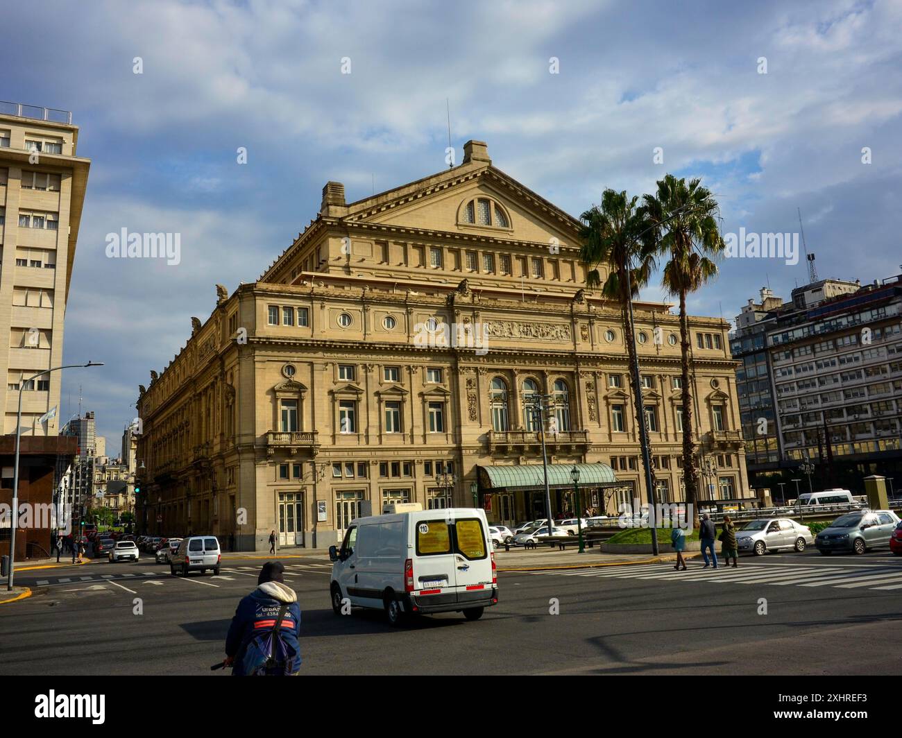 The Teatro Colon, the largest and most famous theatre in Buenos Aires ...