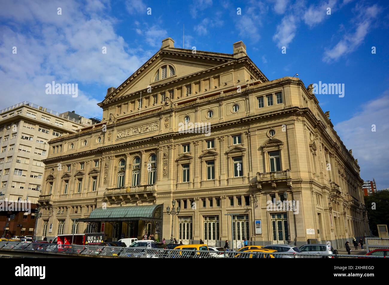 The Teatro Colon, the largest and most famous theatre in Buenos Aires ...