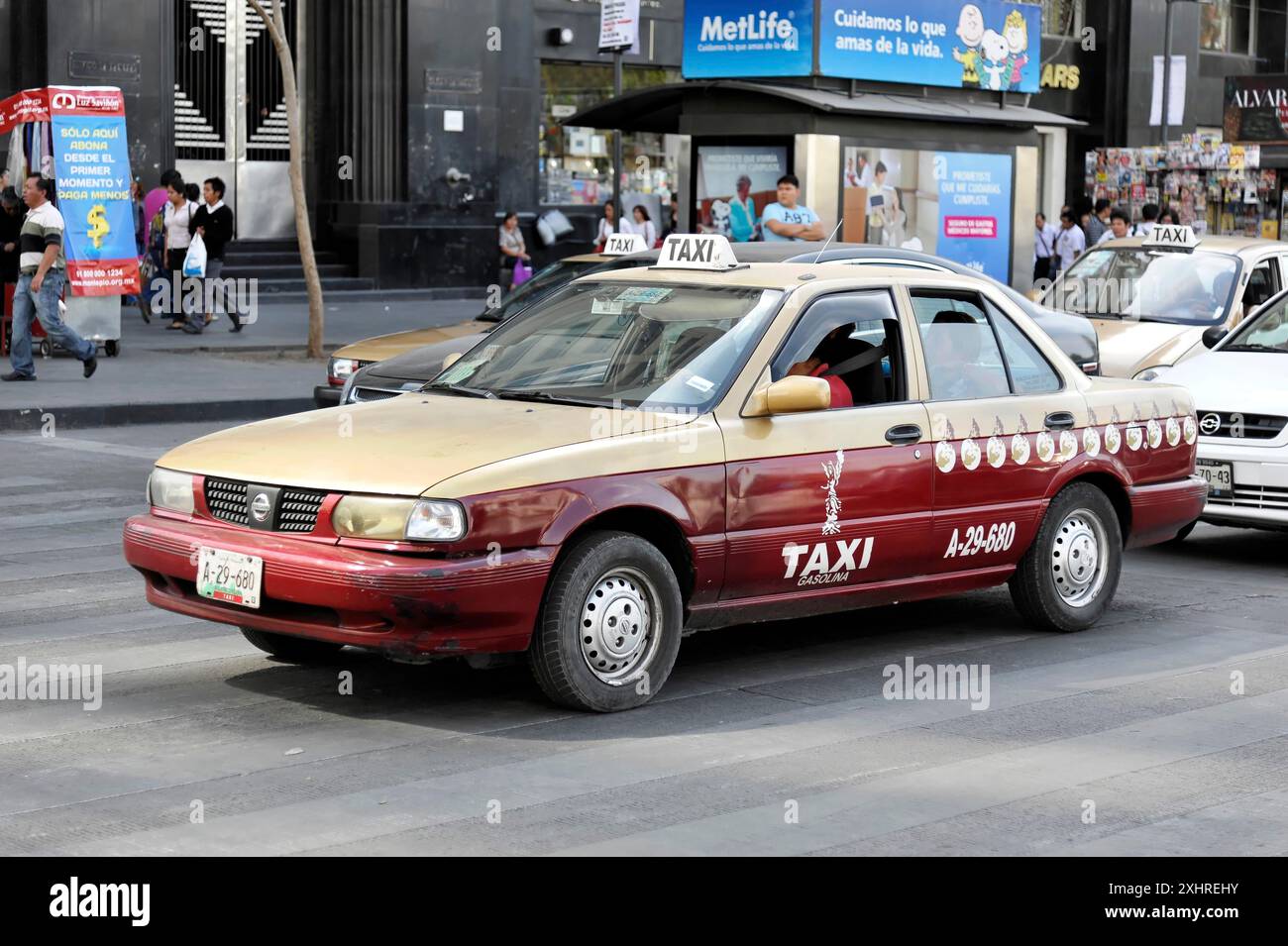 Taxi mexico city hi-res stock photography and images - Alamy