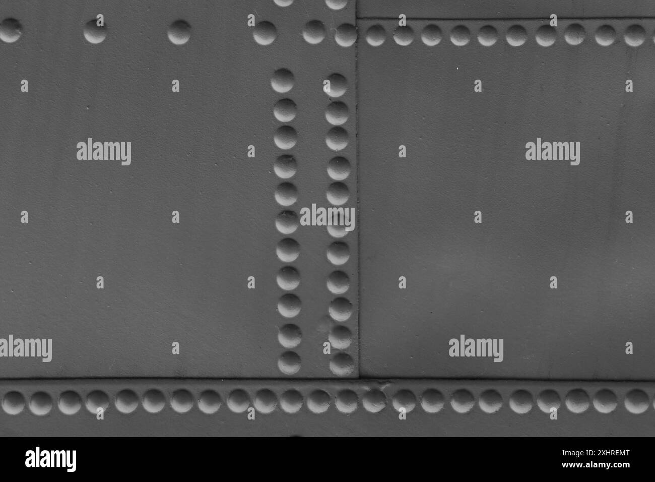 Sheet metal with rivets, aircraft fuselage texture...Metal body Stock ...