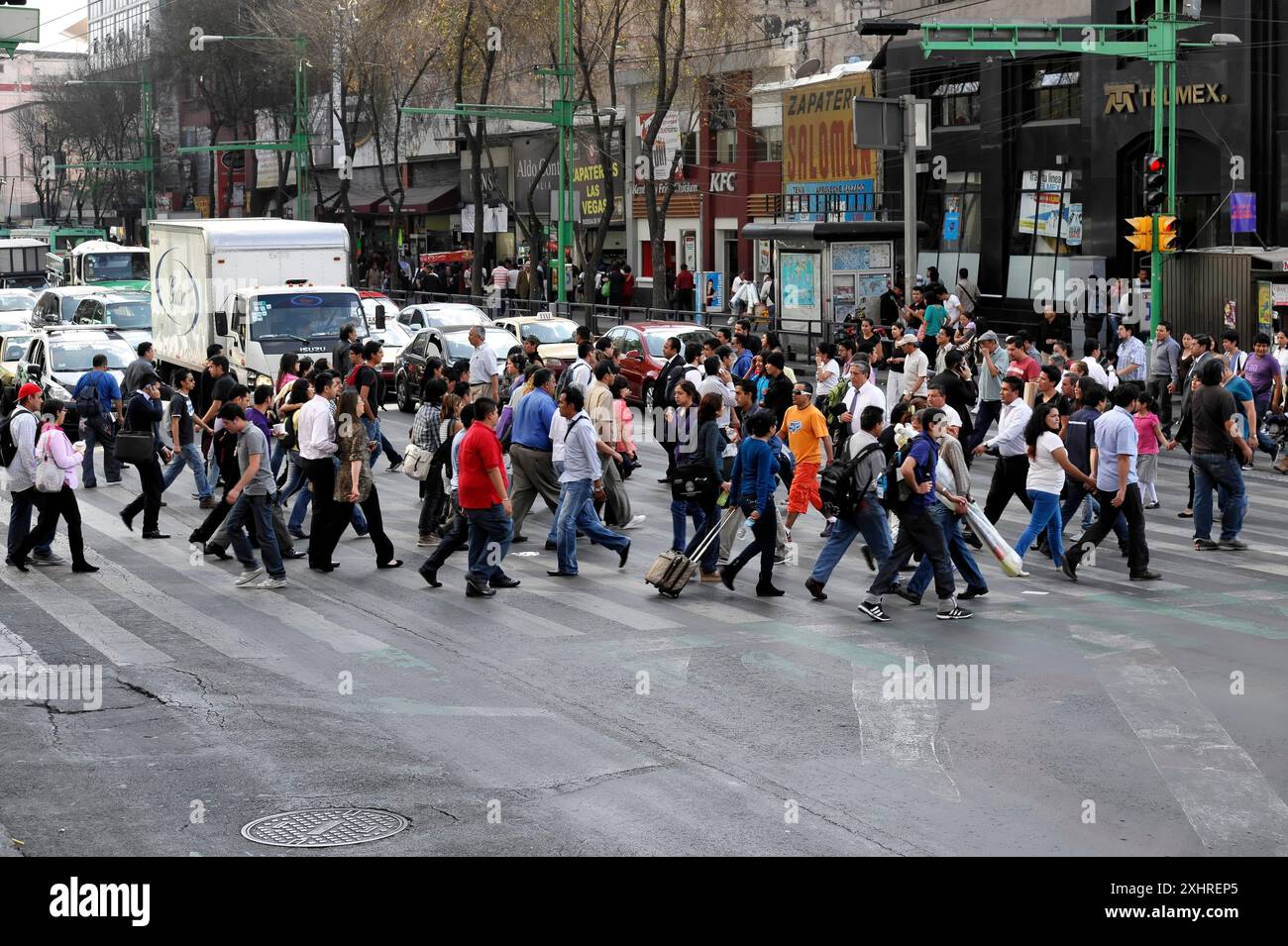 Lively crowd in bustling hi-res stock photography and images - Alamy