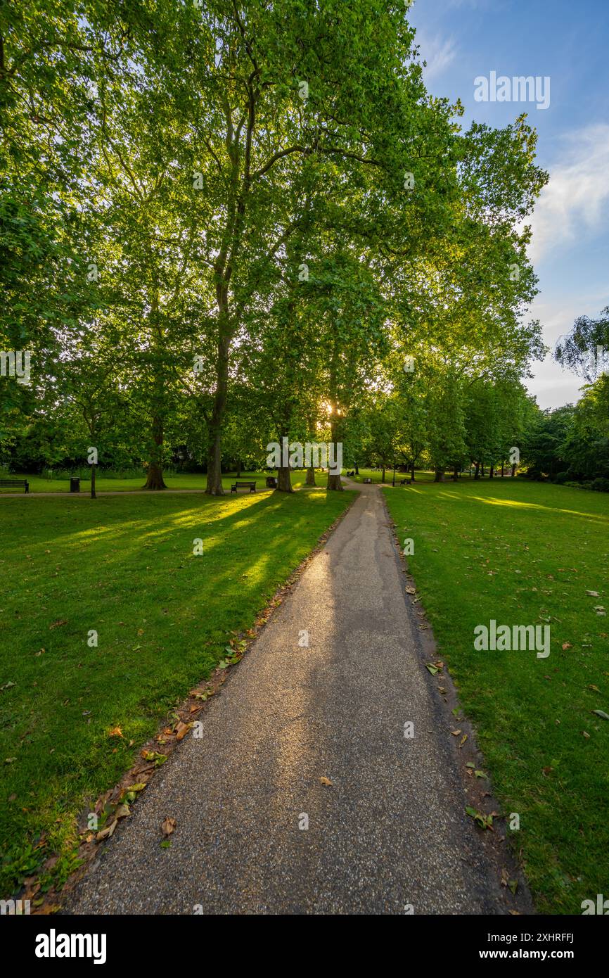 The Vines Park Rochester Kent Stock Photo - Alamy