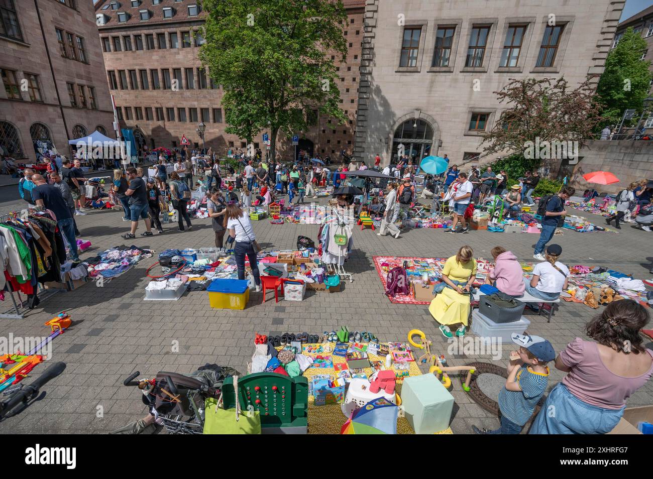 Germany bavaria nuremberg flea market hi-res stock photography and ...