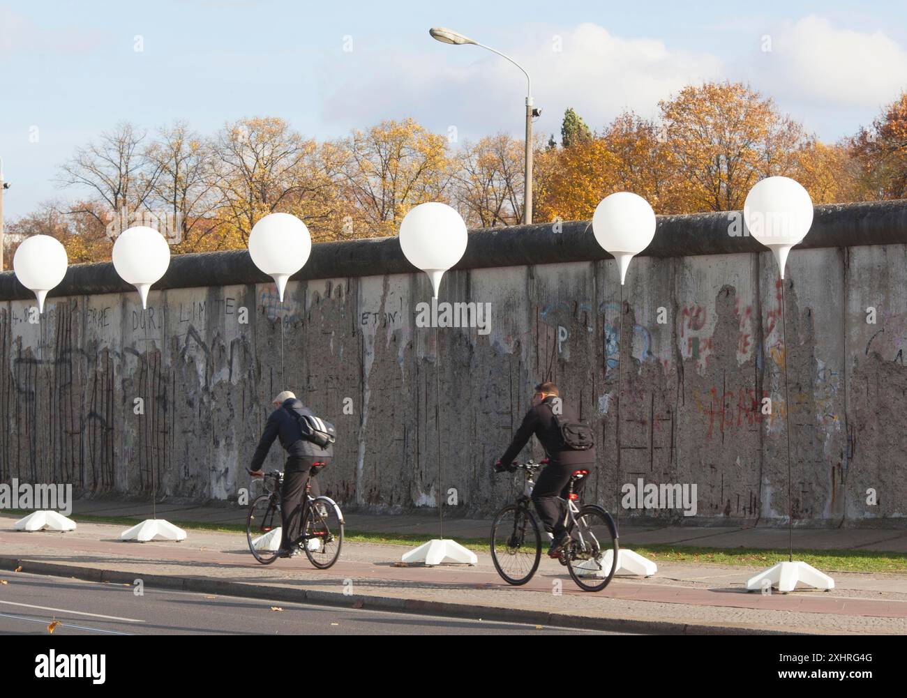 To mark the 25th anniversary of the fall of the Berlin Wall ...