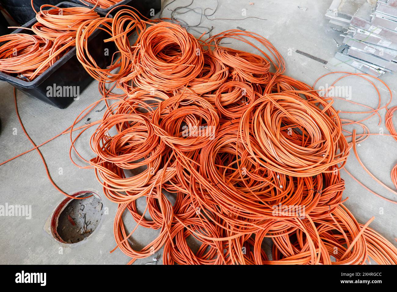 Data cable for installation in an office, Berlin, 03.07.2024., Berlin ...