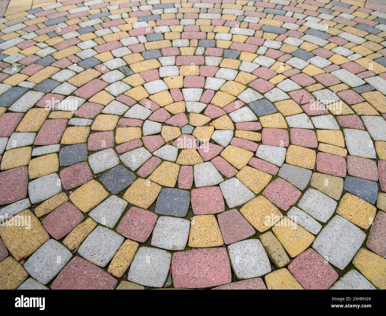 Circular paving stones hi-res stock photography and images - Alamy