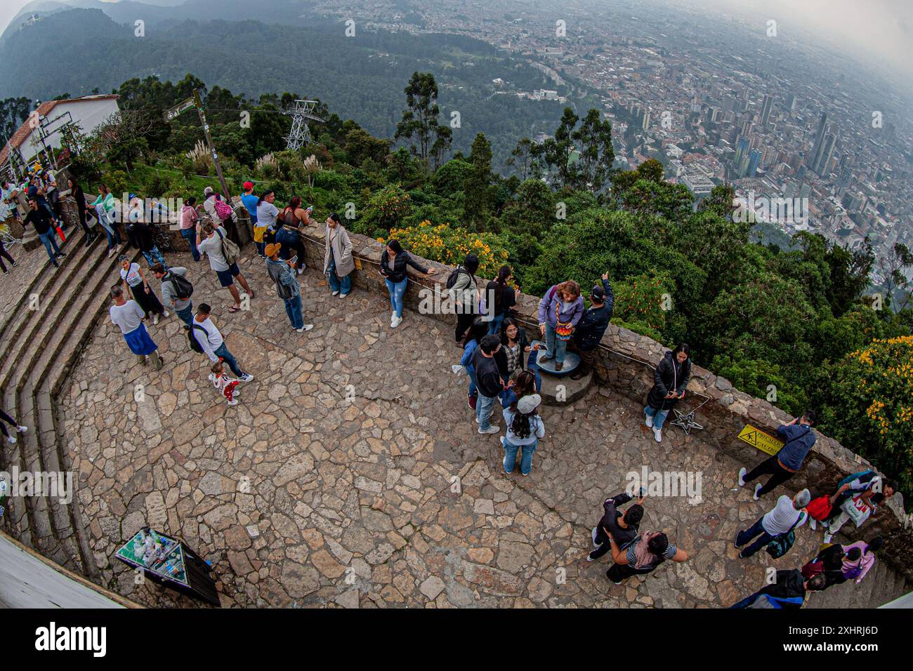 Bogota,Colombia, 3-1-2024. Tourist from Colombia and other countries ...