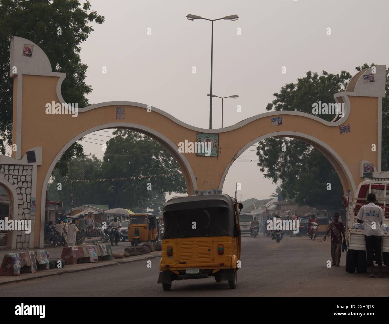 Town Gate, Bauchi, Bauchi State, Nigeria, Africa. Bauchi is the capital of Bauchi State and home ...