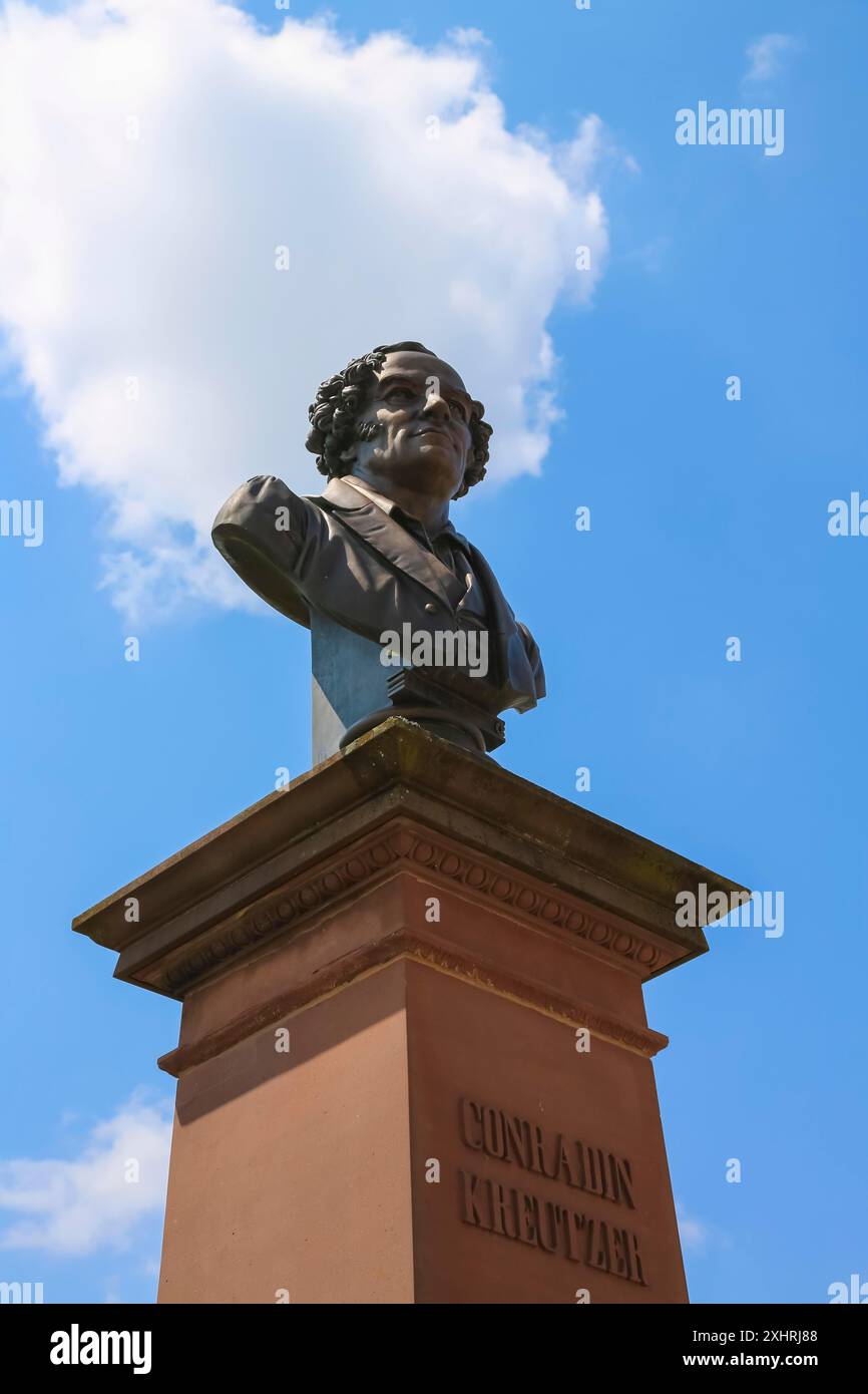 Monument in honour of Conradin Kreutzer, musician, conductor and ...
