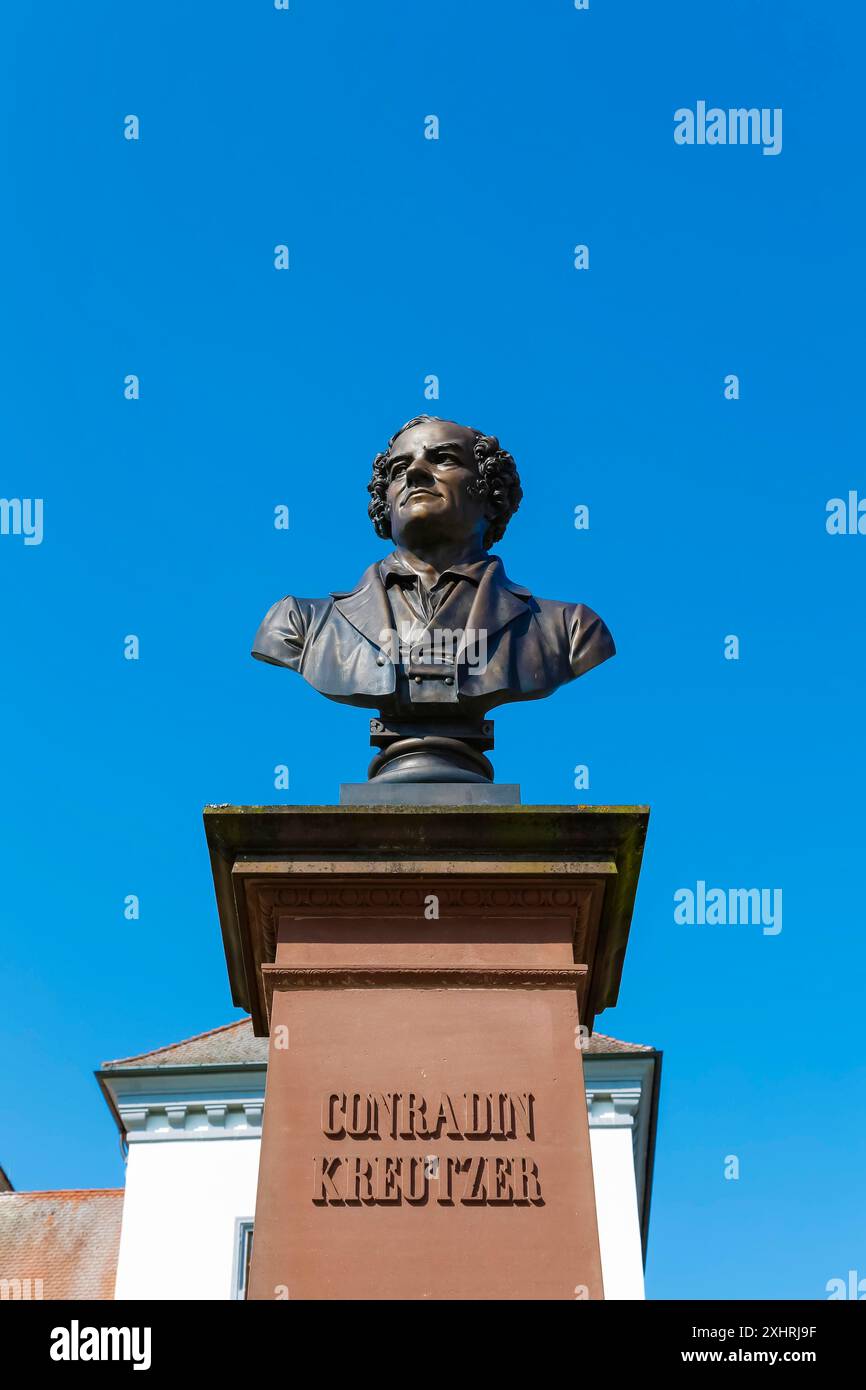 Monument in honour of Conradin Kreutzer, musician, conductor and ...