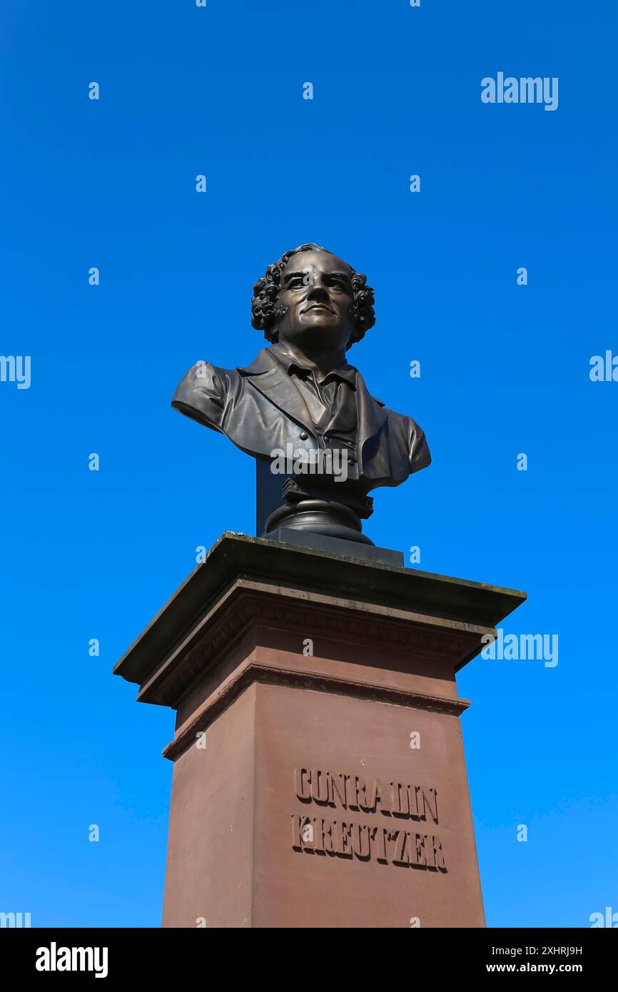 Monument in honour of Conradin Kreutzer, musician, conductor and ...